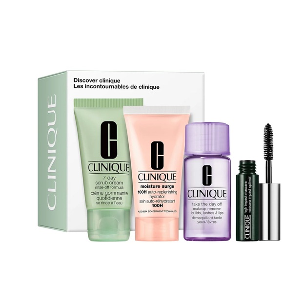 Clinique | Skincare | Discover Clinique 4piece Skincare Makeup ...